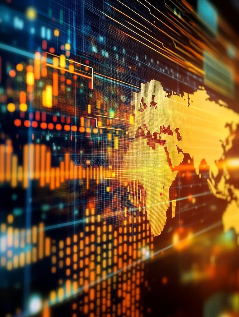 Interconnectivity Visualization Stock Illustrations – 350 ...