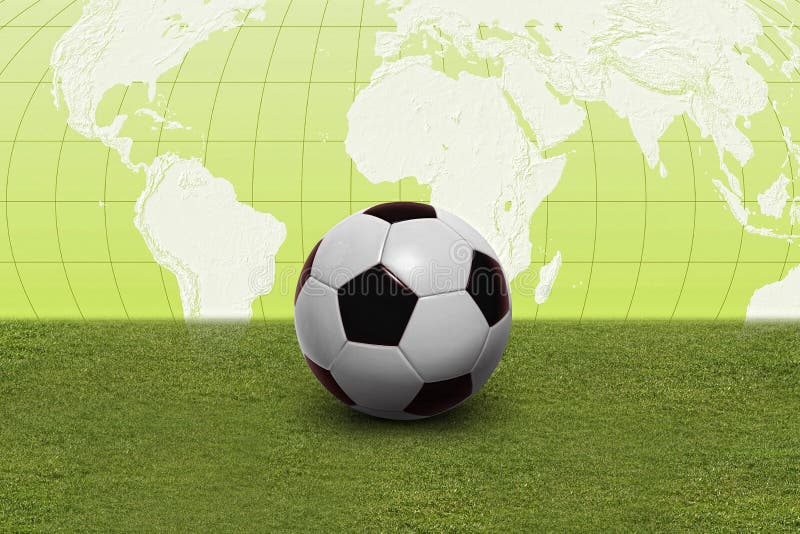 Global football stock illustration. Illustration of game - 8019098