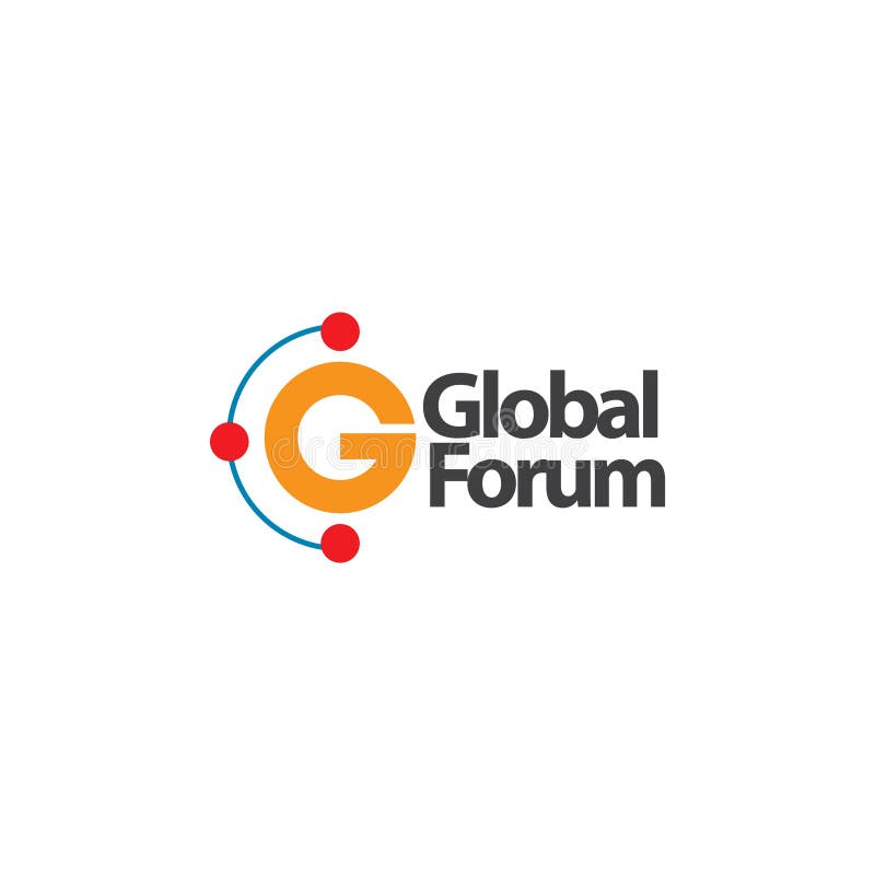 Global Forum Logo Vector Template Design Illustration Stock Vector ...