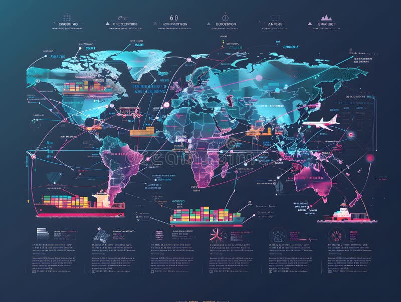 Inland Transportation Hubs Stock Illustrations – 6 Inland ...