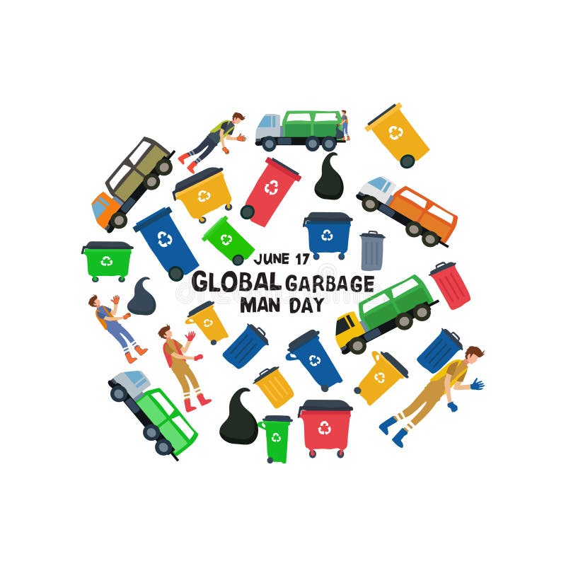 Global Garbage Man Stock Illustrations – 1,741 Global Garbage Man Stock ...