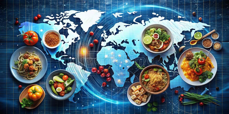 Global Gastronomic Journey Visualizing Culinary Delights through Binary ...