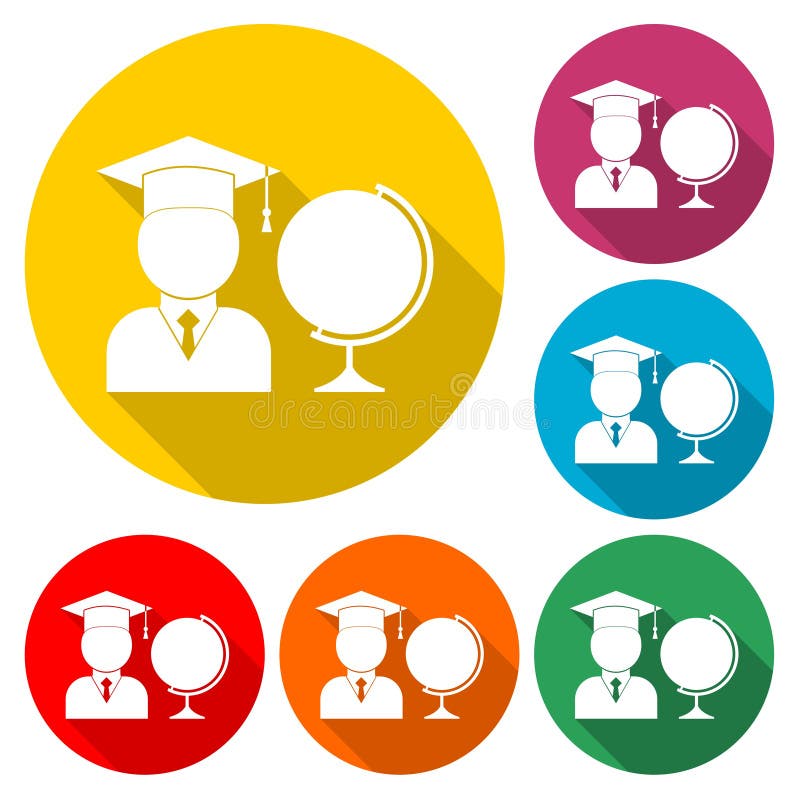 Global Graduation - Illustration Stock Illustration - Illustration of ...