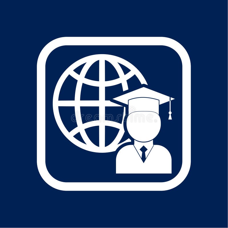 Global Graduation - Illustration Stock Vector - Illustration of diploma ...