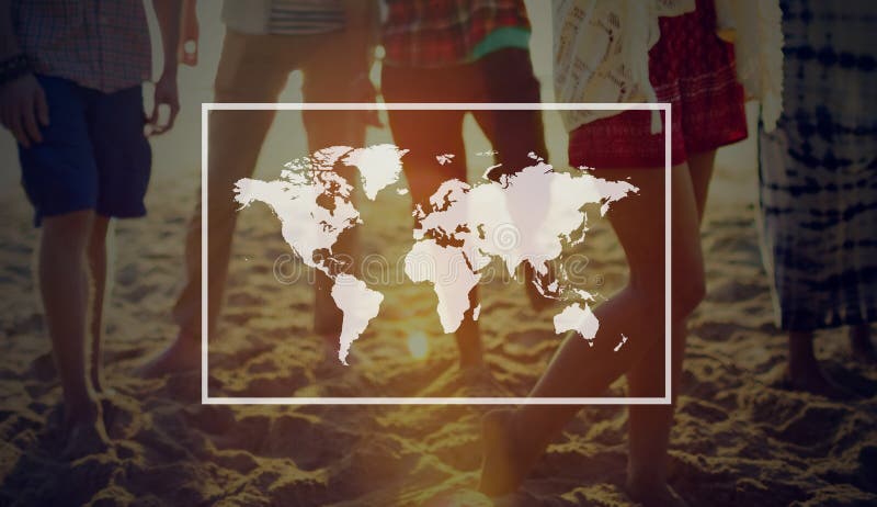 Global Growth International Networking Trading Concept Stock Photo ...