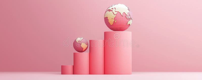 Global Growth Visualization Business Environment Graphical ...