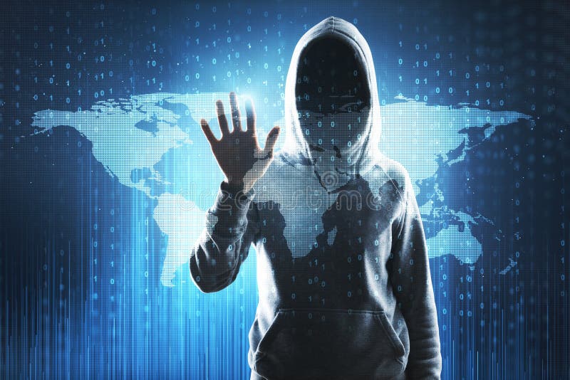 Global Hacking and Malware Concept Stock Image - Image of information ...