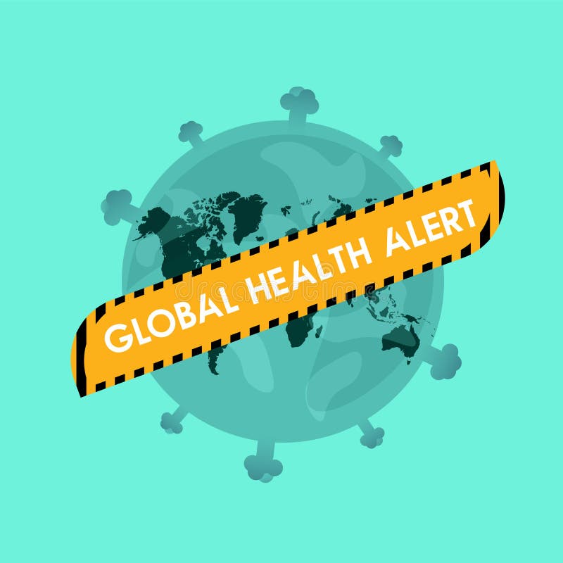 Global health alert poster stock vector. Illustration of safety - 179569364