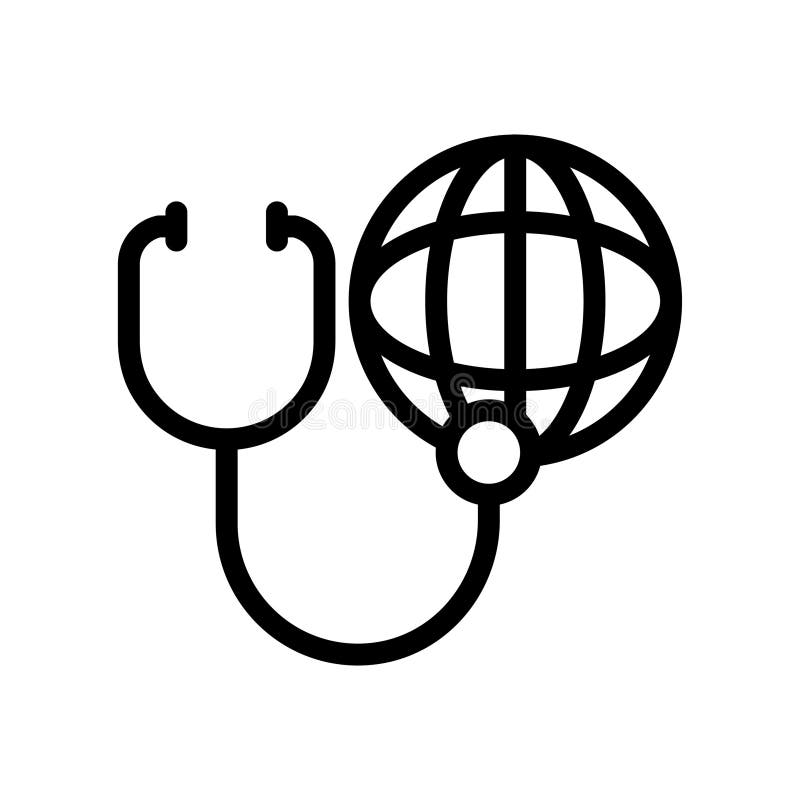 Global Healthcare Icon stock vector. Illustration of symbol - 360058798