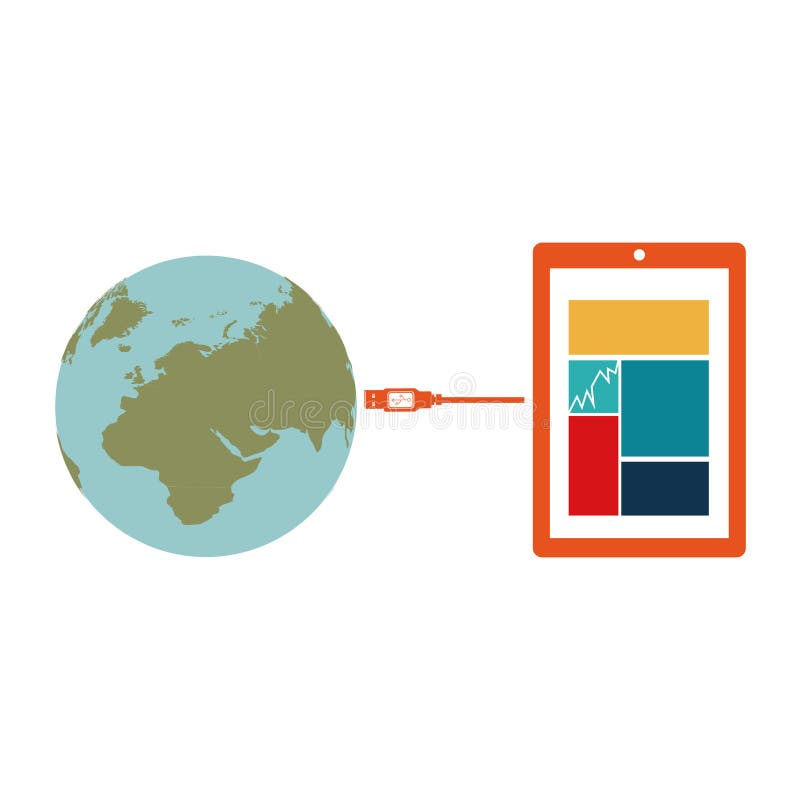 Global Hosting Data Center Icon Stock Illustration - Illustration of ...