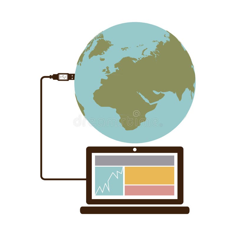 Global Hosting Data Center Icon Stock Illustration - Illustration of ...
