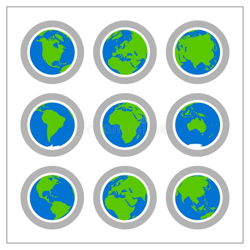 Global Icon Set - Version 1 Royalty Free Stock Image - Image: 1047196