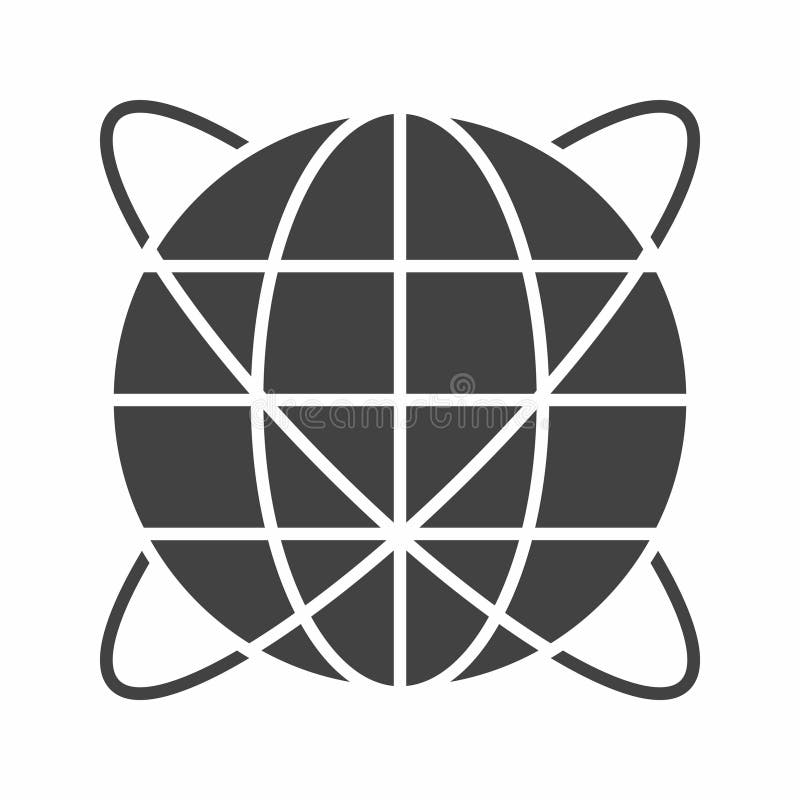 Global icon vector image. stock vector. Illustration of community ...