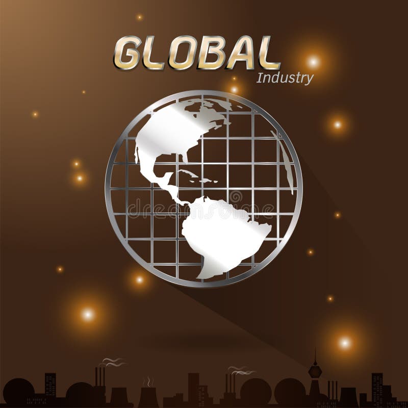 Global Industry Save the World Stock Vector - Illustration of ...
