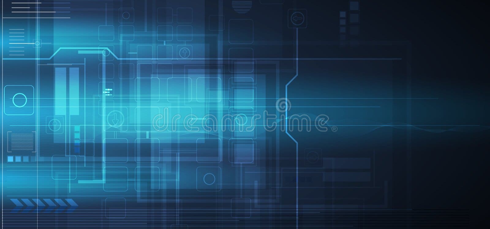 Infinity Computer New Technology Concept Business Background Stock ...