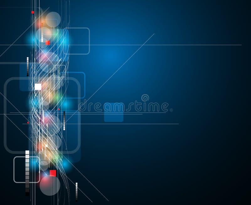 Global Infinity Computer Technology Concept Business Background Stock ...