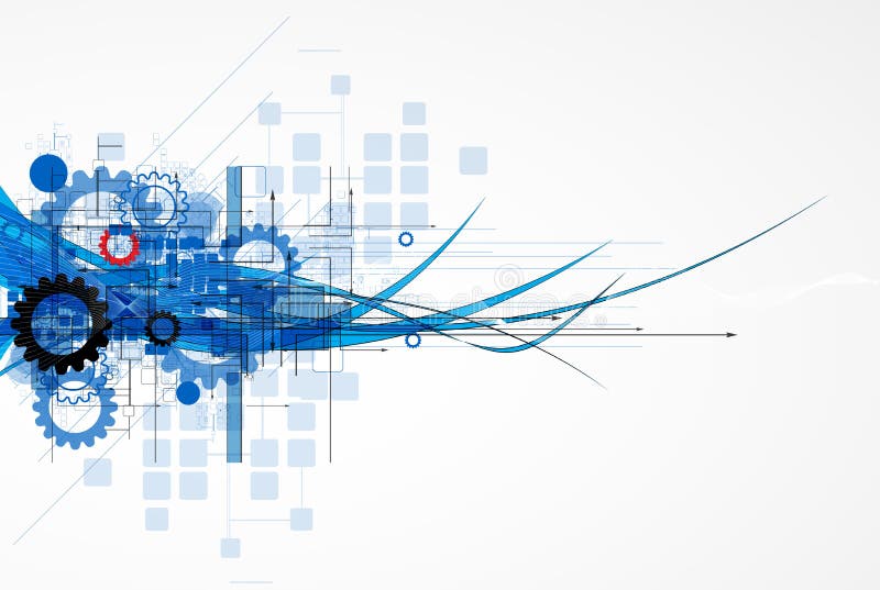 Global Infinity Computer Technology Concept Business Background Stock ...