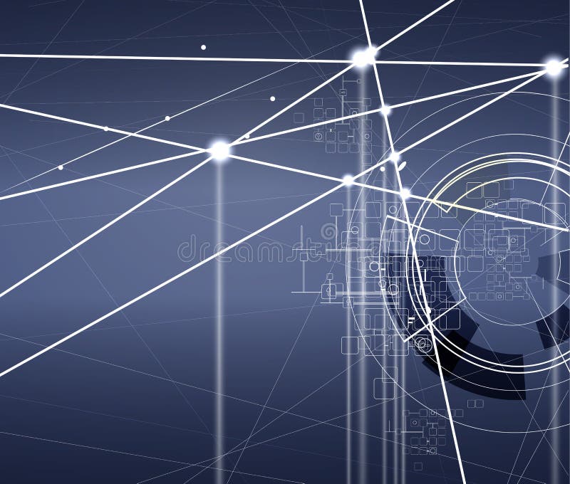 Global Infinity Computer Technology Concept Business Background Stock ...