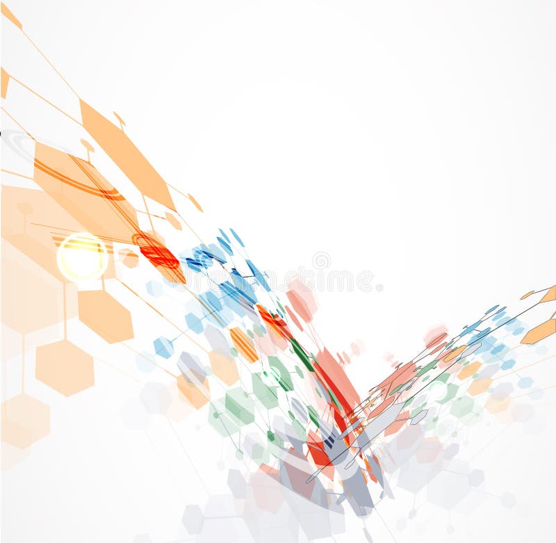 Global Infinity Computer Technology Concept Business Background Stock ...