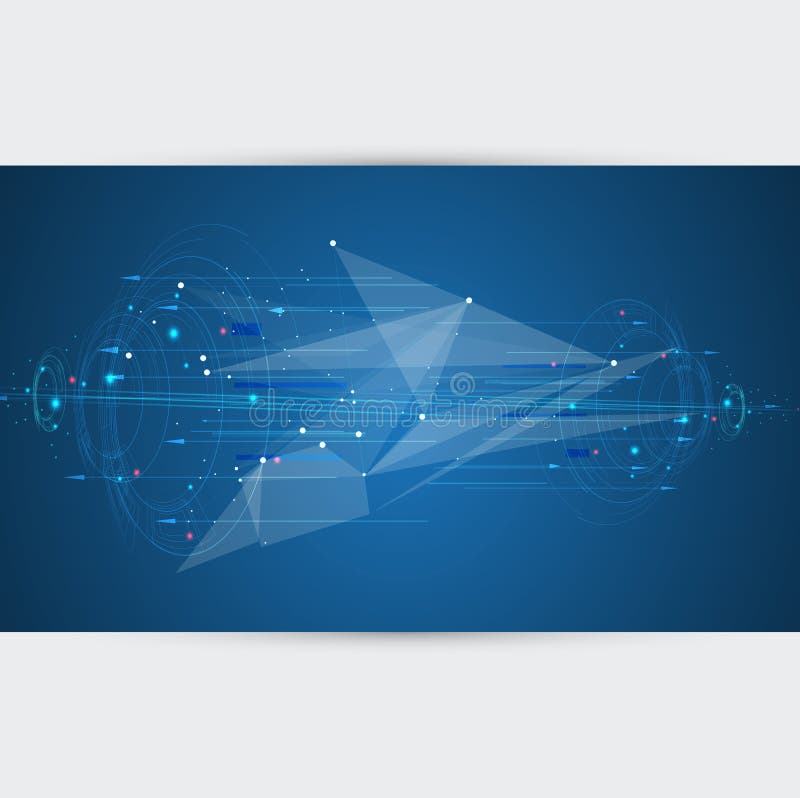 Global Infinity Computer Technology Concept Business Background Stock ...