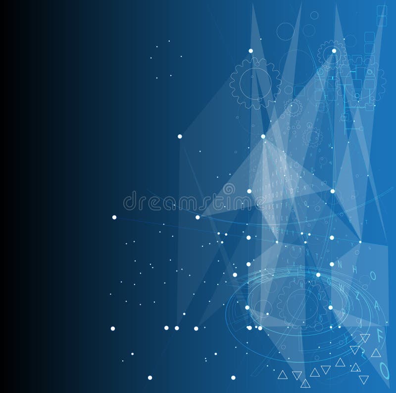 Global Infinity Computer Technology Concept Business Background Stock ...