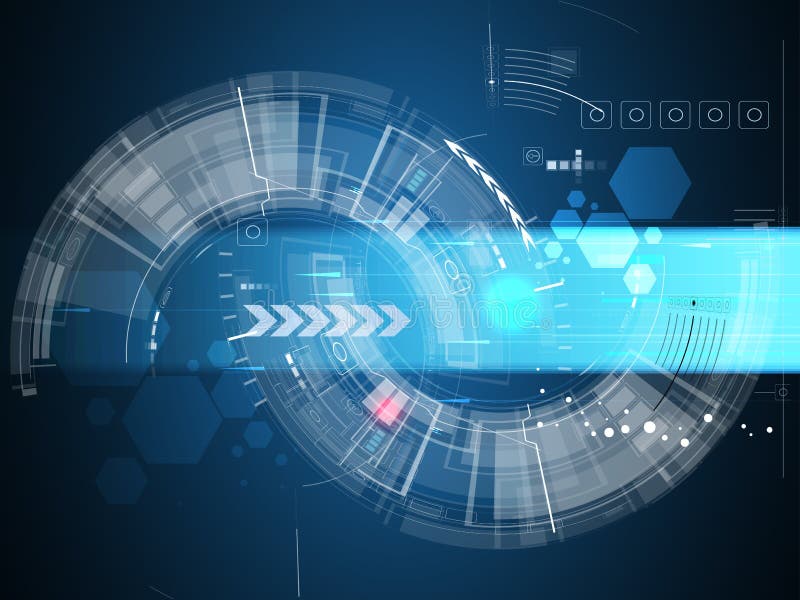 Global Infinity Computer Technology Concept Business Background Stock ...