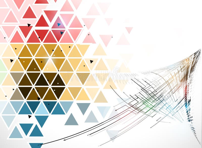 Global Infinity Computer Technology Concept Business Background Stock ...