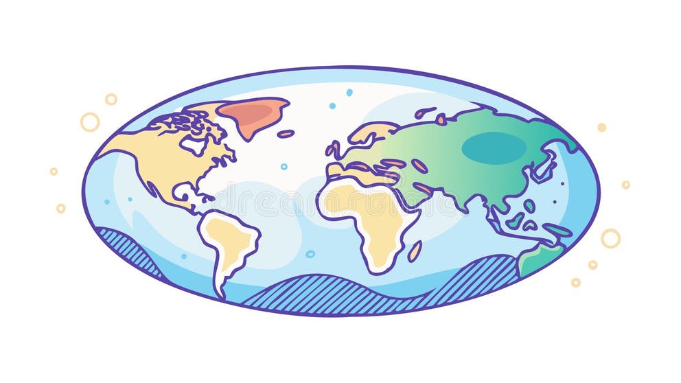 Global Innovation Network with Diverse Technology, Vector Design ...