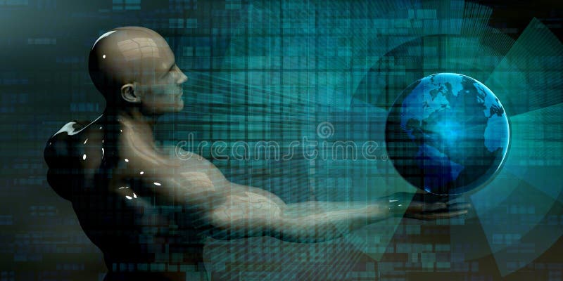 Global Integration Black Icon, Vector Sign on Isolated Background ...