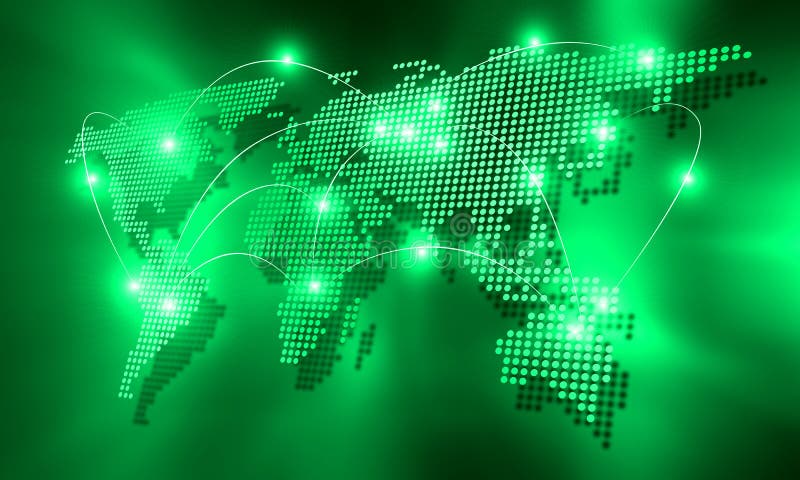 Global interaction stock image. Image of digital, connectivity - 42021629