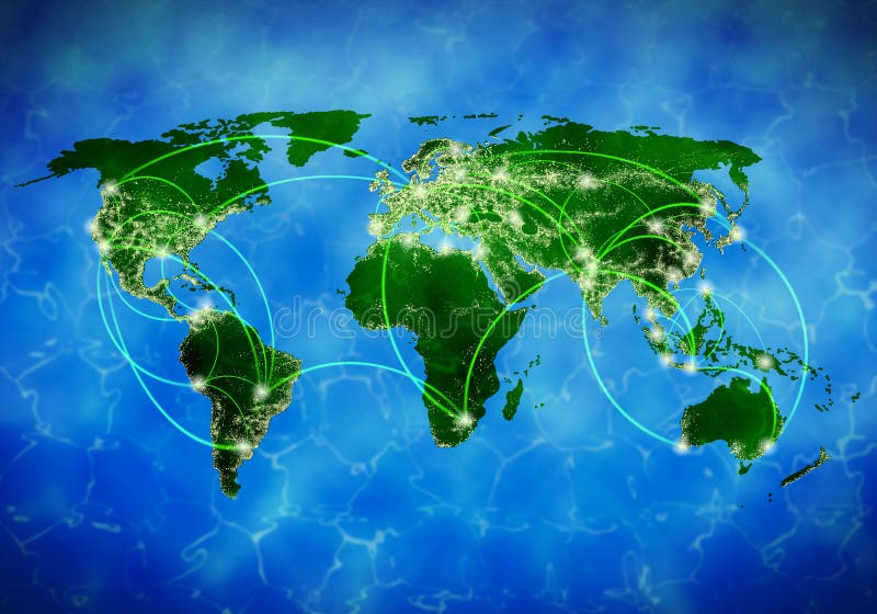 Global interaction stock photo. Image of electronic, media - 47025996