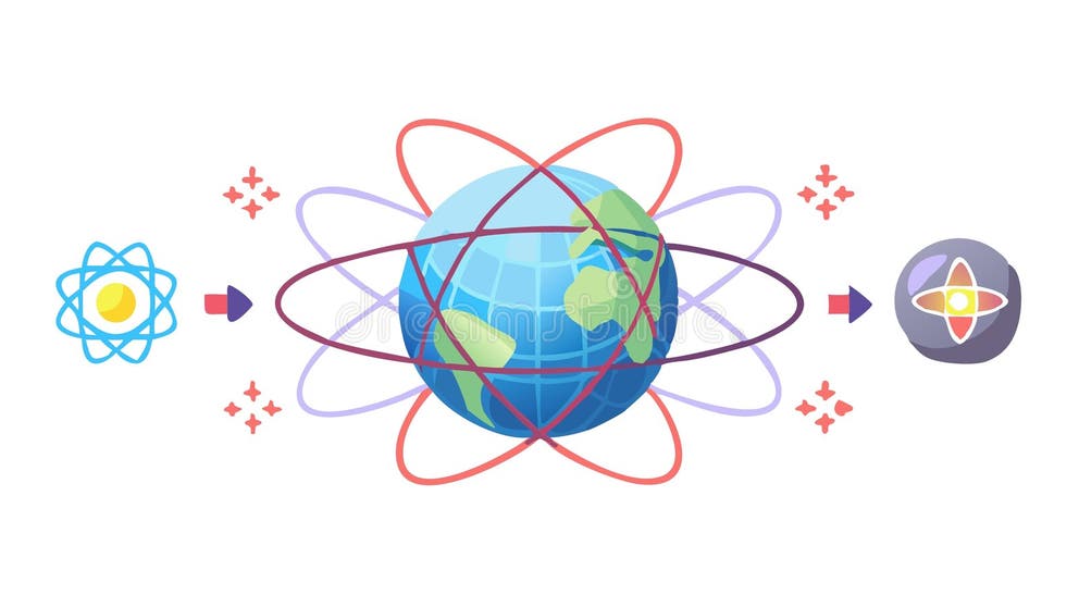 Global Interconnectedness, Planetary Network, World Systems, Vector ...