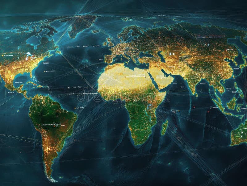 Global Interconnectedness, a Visual Representation of the World S ...