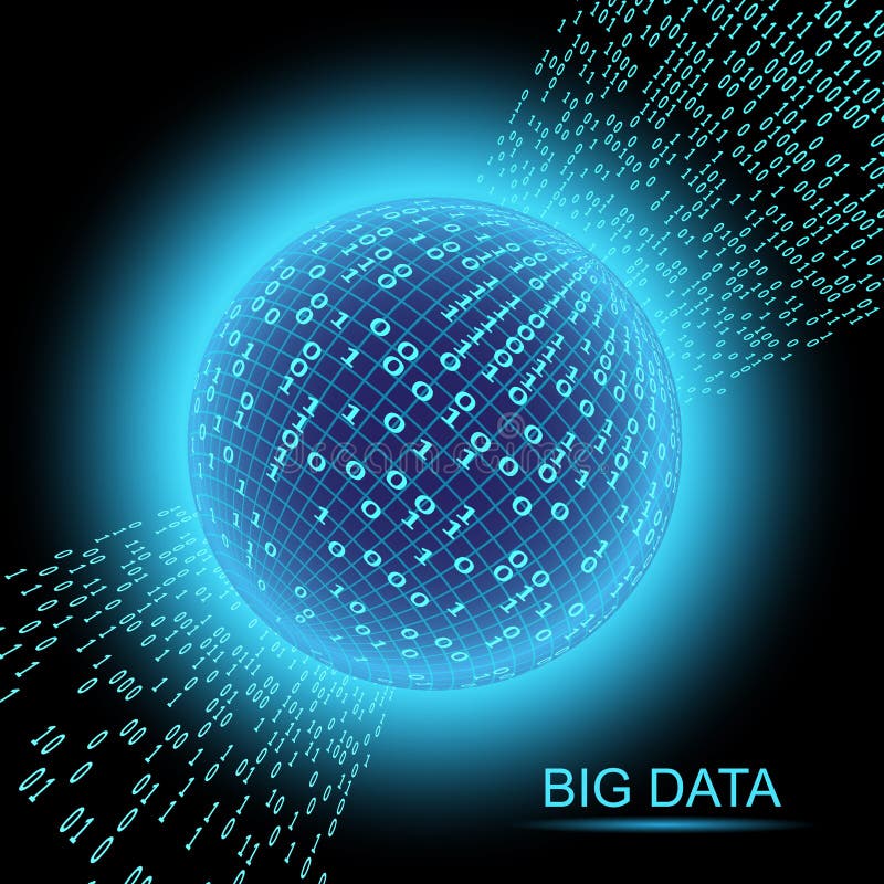 Global International Connection Information Data Exchange. Planet Space ...