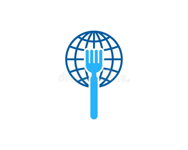 Global International Food Icon Logo Design Element Stock Vector ...