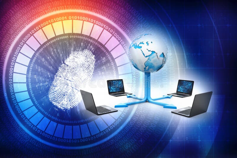 Global Internet Communication Concept,Computer Connected To Server. 3d ... Global Internet Communication Concept,Computer Connected To Server. 3d ...