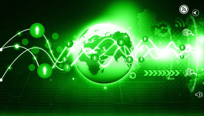 Global Internet Concept of Business Stock Illustration - Illustration ...