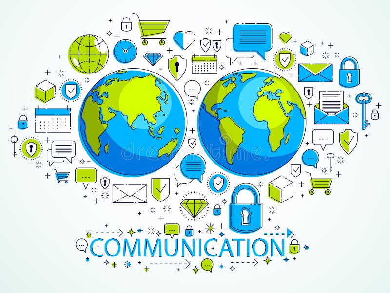 No Internet Connection Vector Concept Poster or Banner with Breaking ... No Internet Connection Vector Concept Poster or Banner with Breaking ...