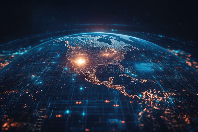 Global Internet Connectivity Stock Photo - Image of cyber, internet ...