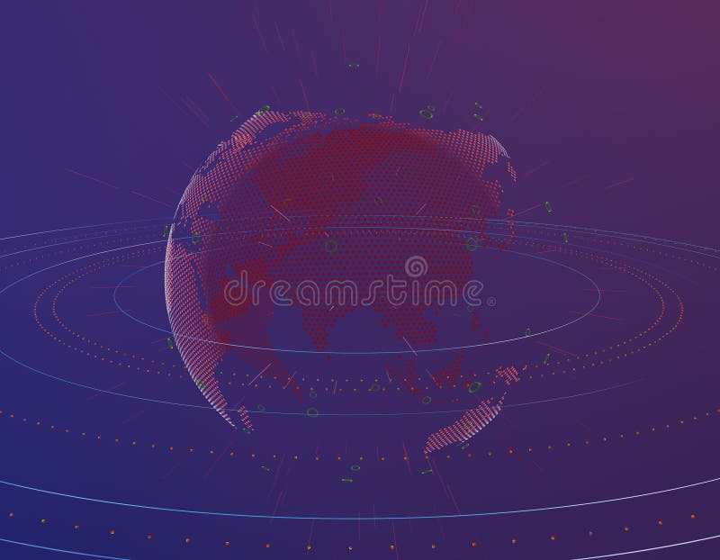 Future Digital Technology, Technology Earth, Global Digital Information ...