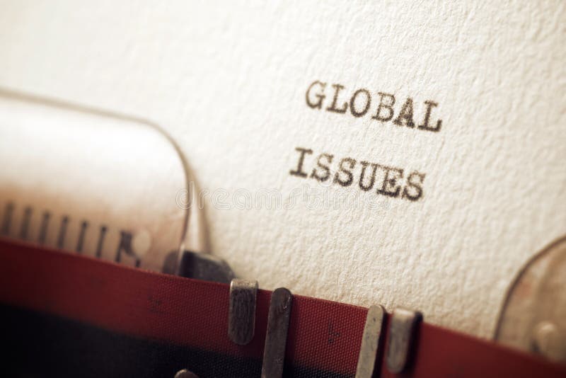 Global issues concept stock photo. Image of international - 234865642