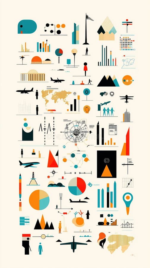 Global Issues Visualized through Diverse UN Initiatives. Illustration ...