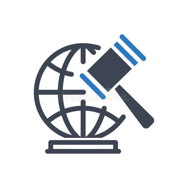 Global Justice Icon stock vector. Illustration of equality - 361702653