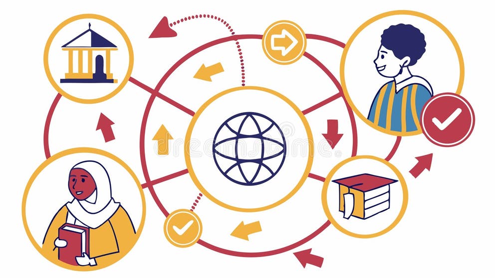 Interconnected Learning Stock Illustrations – 14,784 Interconnected ...