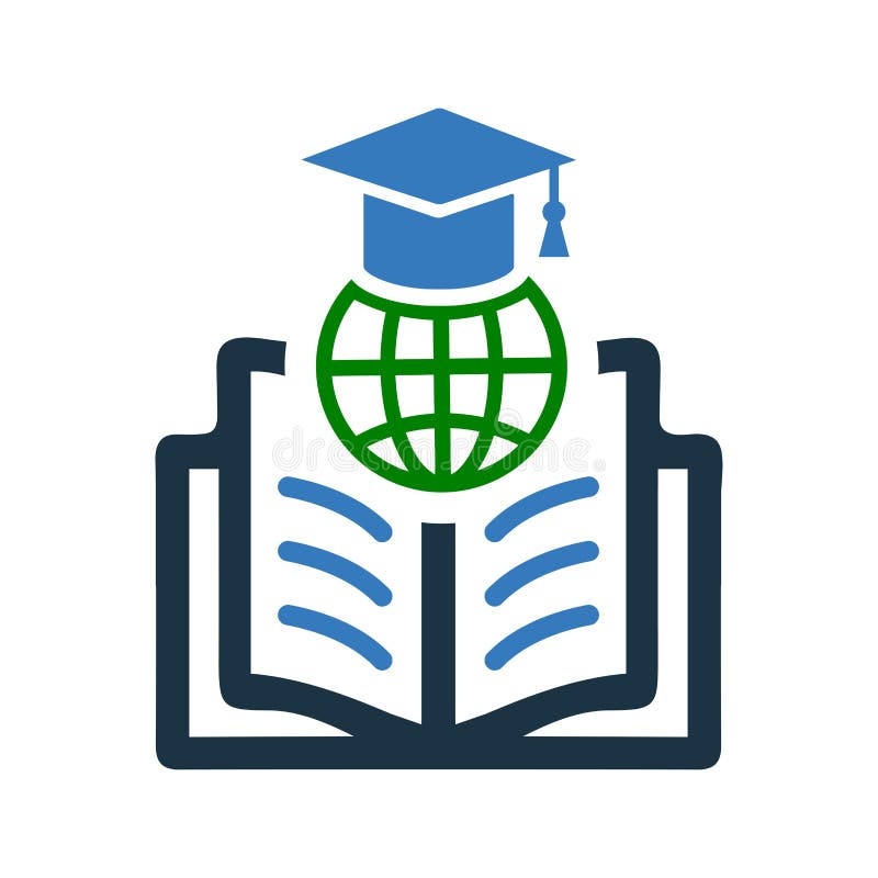 Global knowledge stock vector. Illustration of color, icons - 3299834