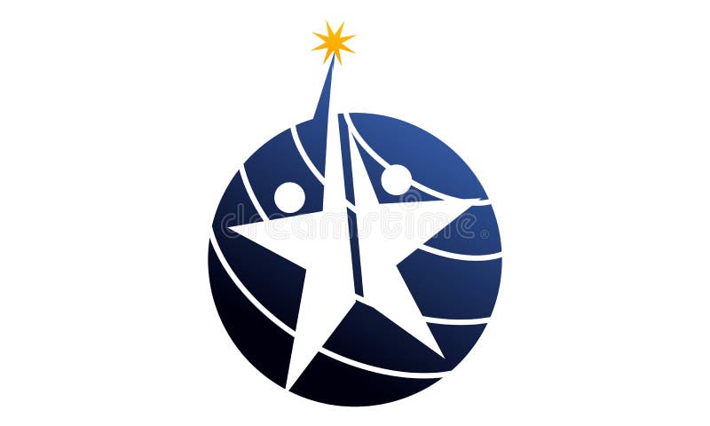 Global Leadership Teamwork Solutions Stock Vector - Illustration of ...