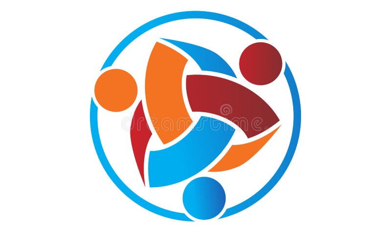 Global Leadership Teamwork Solutions Stock Vector - Illustration of ...