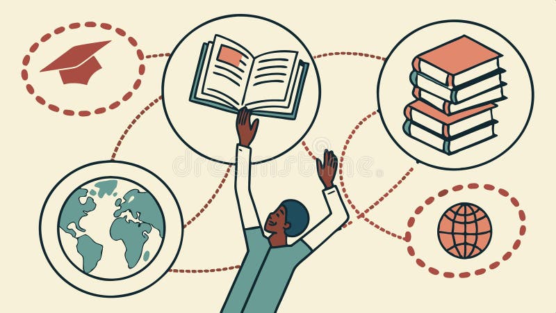 Global Learning Network, Books and Globe Connecting Knowledge Worldwide ...