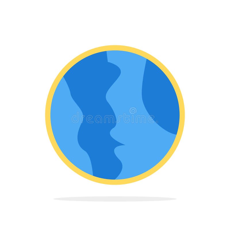 Global, Location, Map, World, Geography Abstract Circle Background Flat ...