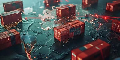 Global Logistics and Distribution System: Visualizing Shipping ...